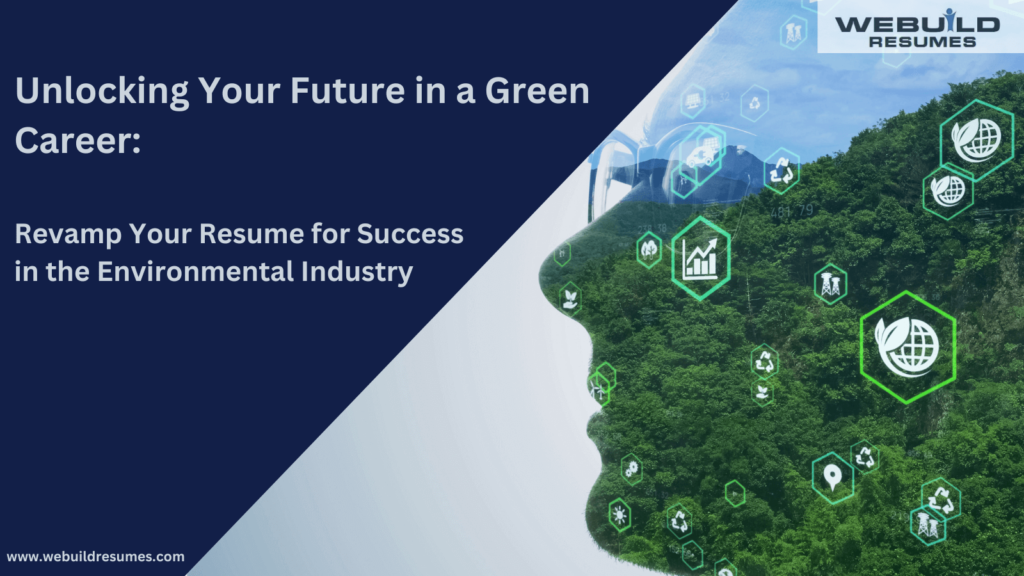 Rewrite Your Resume to Advance in a Green, Environmental Job